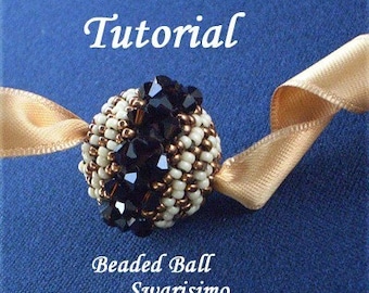 TUTORIAL Beaded Ballisimo Bead Pattern | Etsy