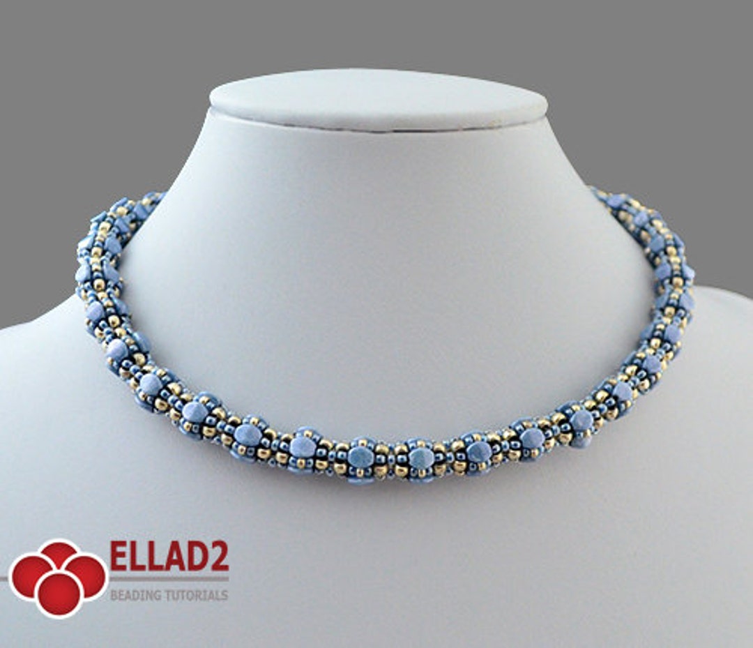 Beading Tutorial Mala Necklace-beading Pattern,instant Download, Ellad2 ...