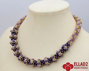 Tutorial Saga Necklace-beading Tutorialbeading Pattern | Etsy