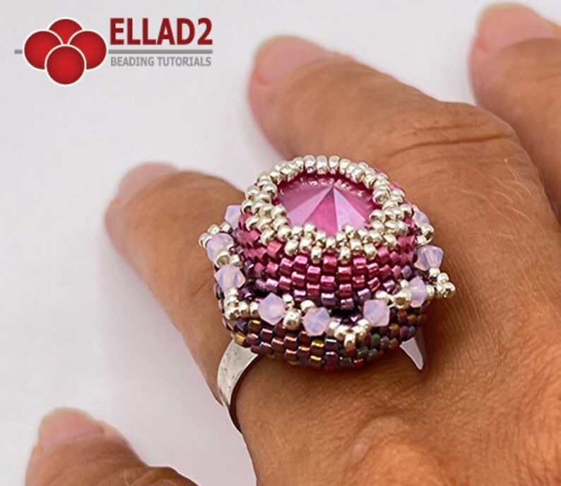 Tutorial Gina Ring 2 Beading Tutorial Instant Download PDF - Etsy