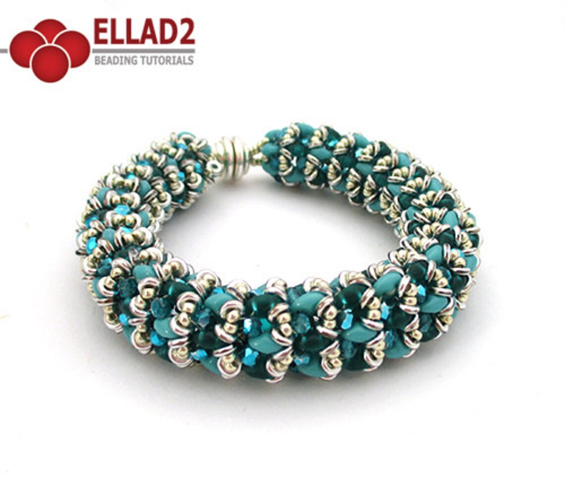 Tutorial O-caribbean Bracelet - Beading Pattern, Instant Download,pdf ...