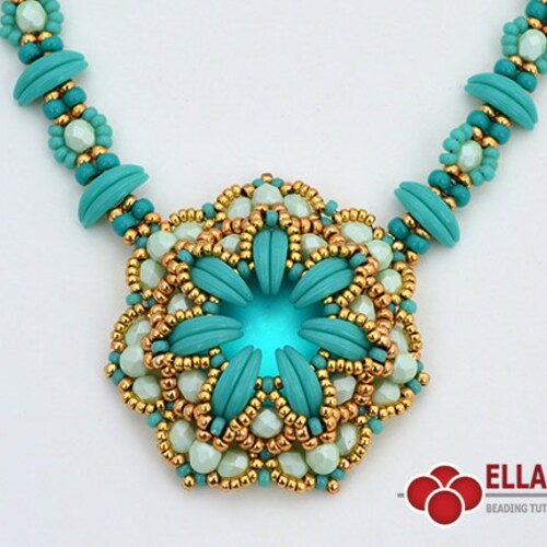 Tutorial Saga Necklace-beading Tutorialbeading Pattern - Etsy