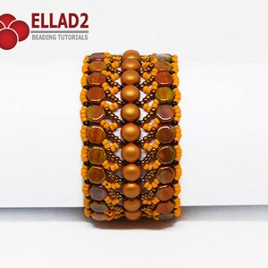 Tutorial Nebula Bracelet - Beading Tutorial, Bracelet Designed by Ellad2, Instant Download ...