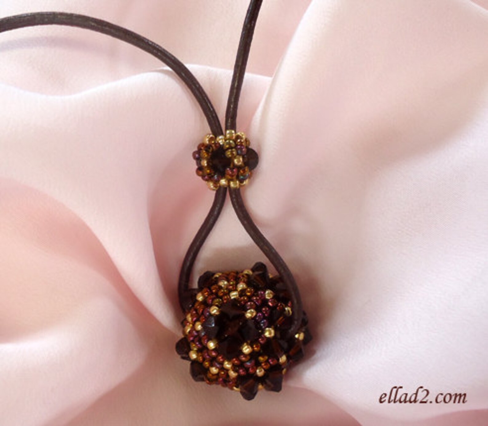 Tutorial Cubico Pendant Beading Tutorial PDF - Etsy