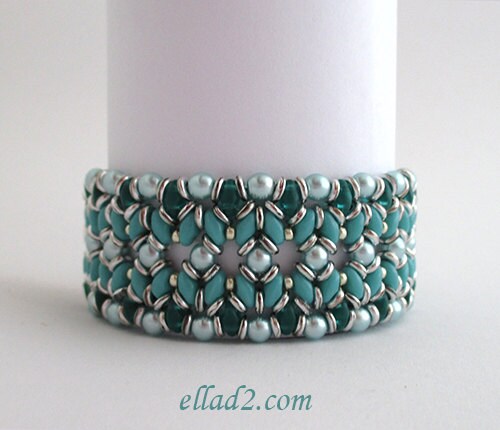 Tutorial O-duo Bracelet - Beading Pattern, Instant Download, PDF ...