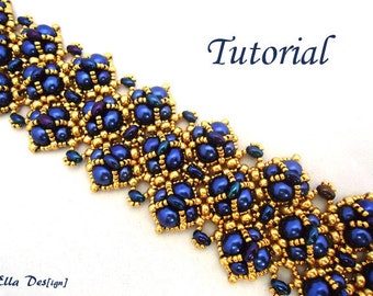 Tutorial Fenestra Bracelet Instant Download Beading Pattern - Etsy