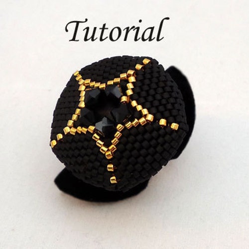 Tutorial Your Own Star Ring Beading Pattern Pdf - Etsy
