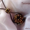 Tutorial Dahlia Pendant-beading Tutorial, Pendant Tutorial, Instant Download, Ellad2 - Etsy