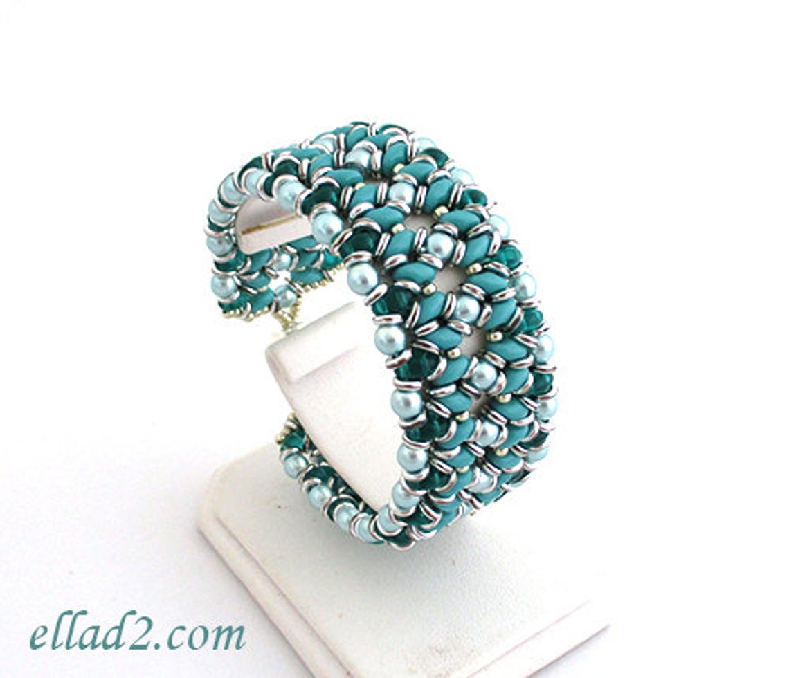Tutorial O-duo Bracelet Beading Pattern Instant Download - Etsy