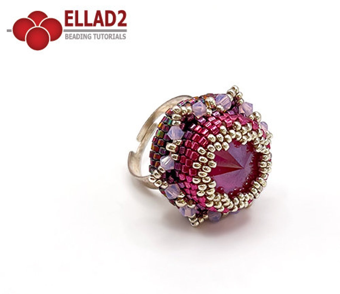 Tutorial Gina Ring 2 Beading Tutorial Instant Download PDF - Etsy