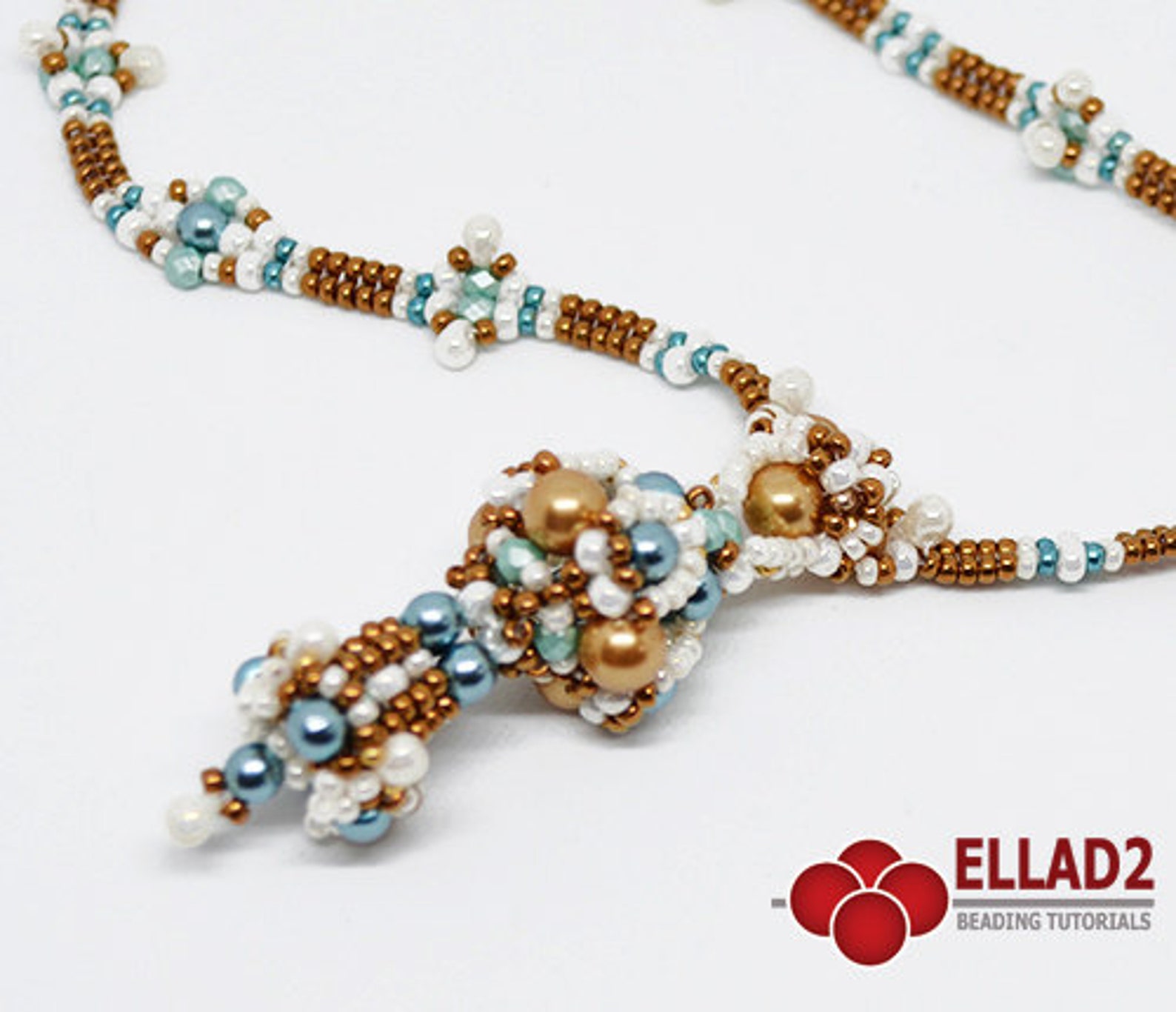Tutorial Amalia Necklace-beading Tutorial Beading Pattern - Etsy