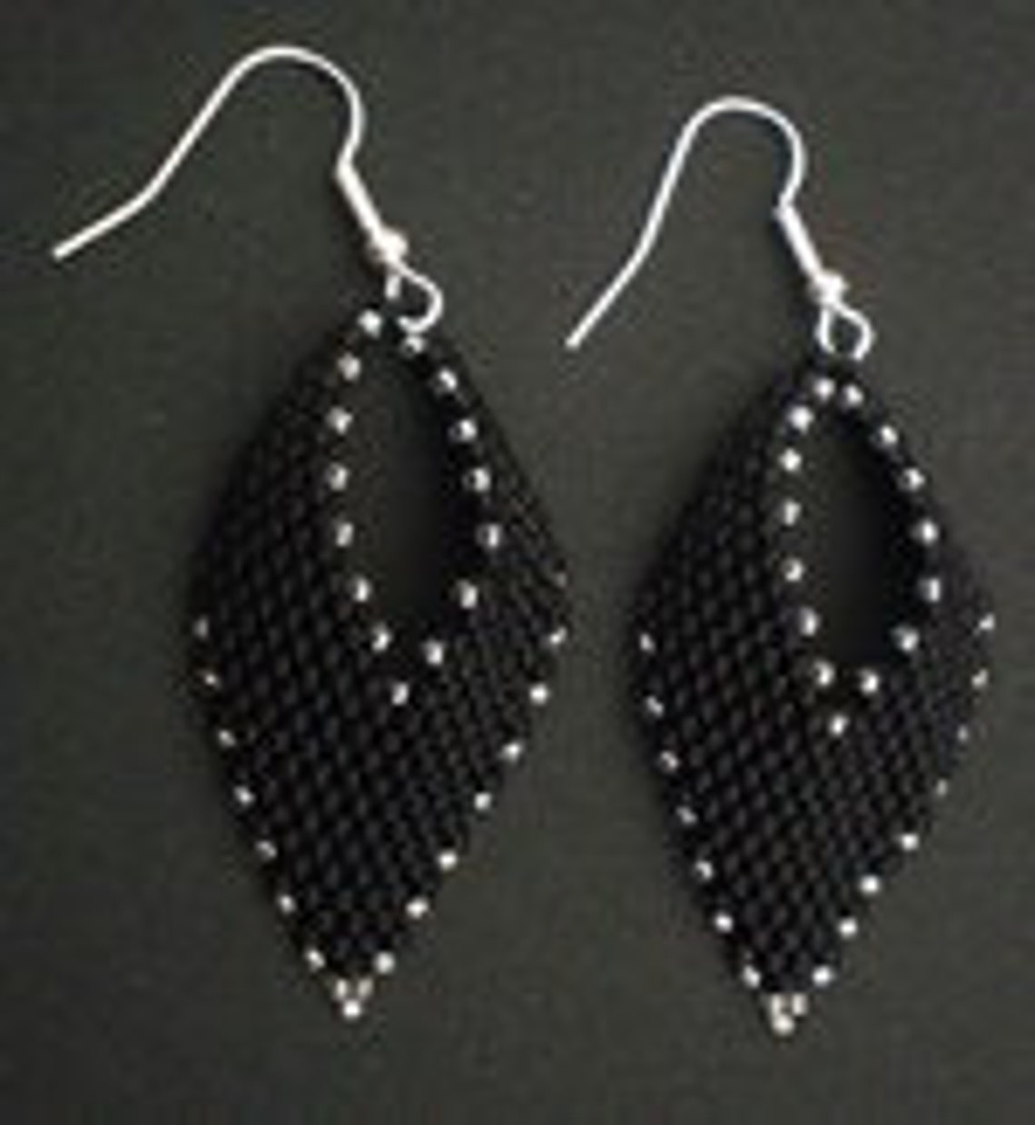 TUTORIAL Russian Leaf Earrings Bead Pattern PDF - Etsy