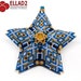 Beadwoven Star Beading Tutorial, Beading Pattern for Star in Peyote Stitch, Instant Download, by ...