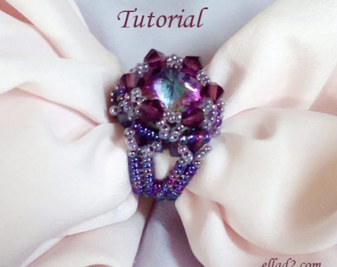 Tutorial Cher Ring Beading Pattern PDF - Etsy