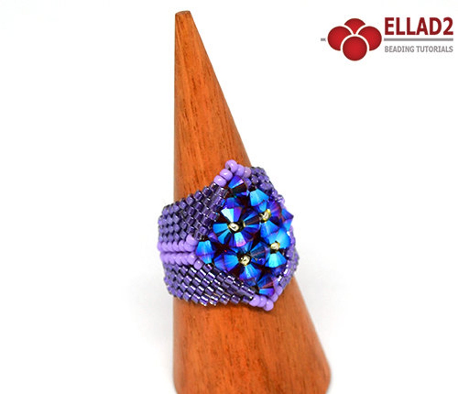 Tutorial Berry Ring-beading Pattern, Instant Download,ring Pattern ...