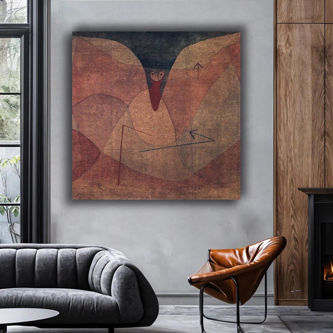 Paul Klee Canvas – “aviatic Evolution” (1934) – Abstract Flight ...