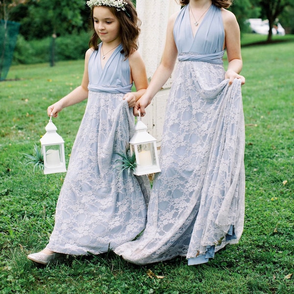 Gray Infinity Dress - Etsy