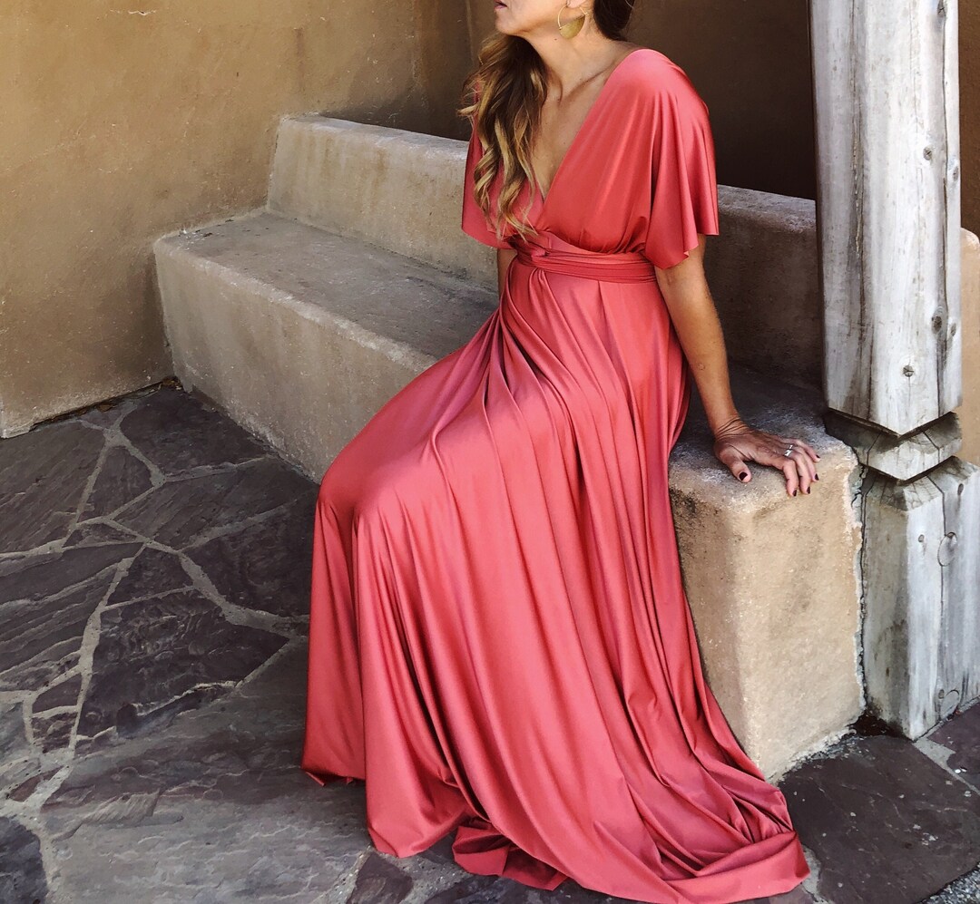 Nightingale Persimmon Custom Coralie Beatrix Infinity Dress Last of ...