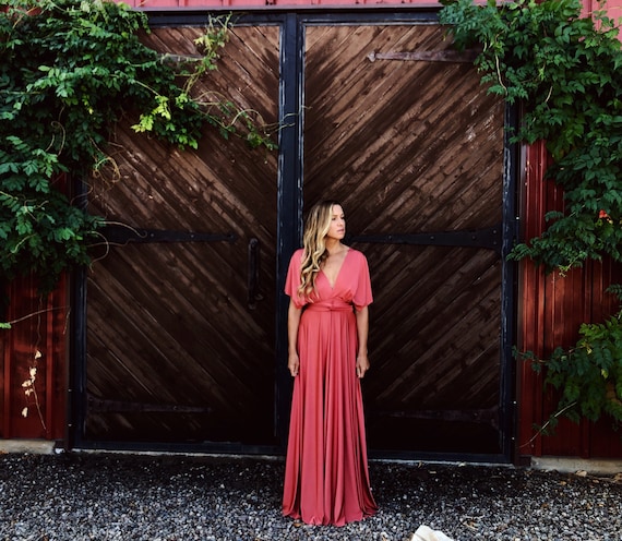 Persimmon Dress