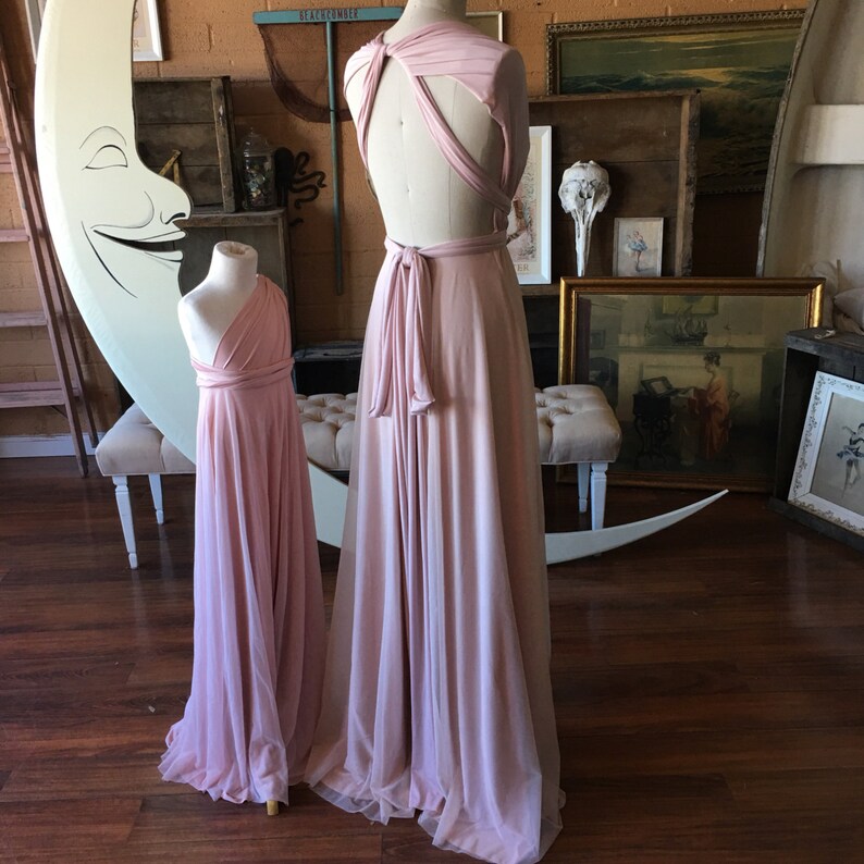 Whimsical Tulle Tulip Petal Cut Infinity Wrap Dress Custom | Etsy