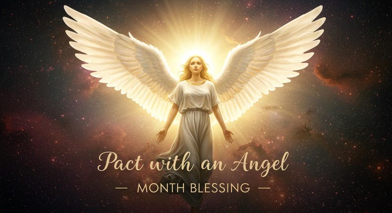 Pact With an Angel - Month Blessing - Etsy
