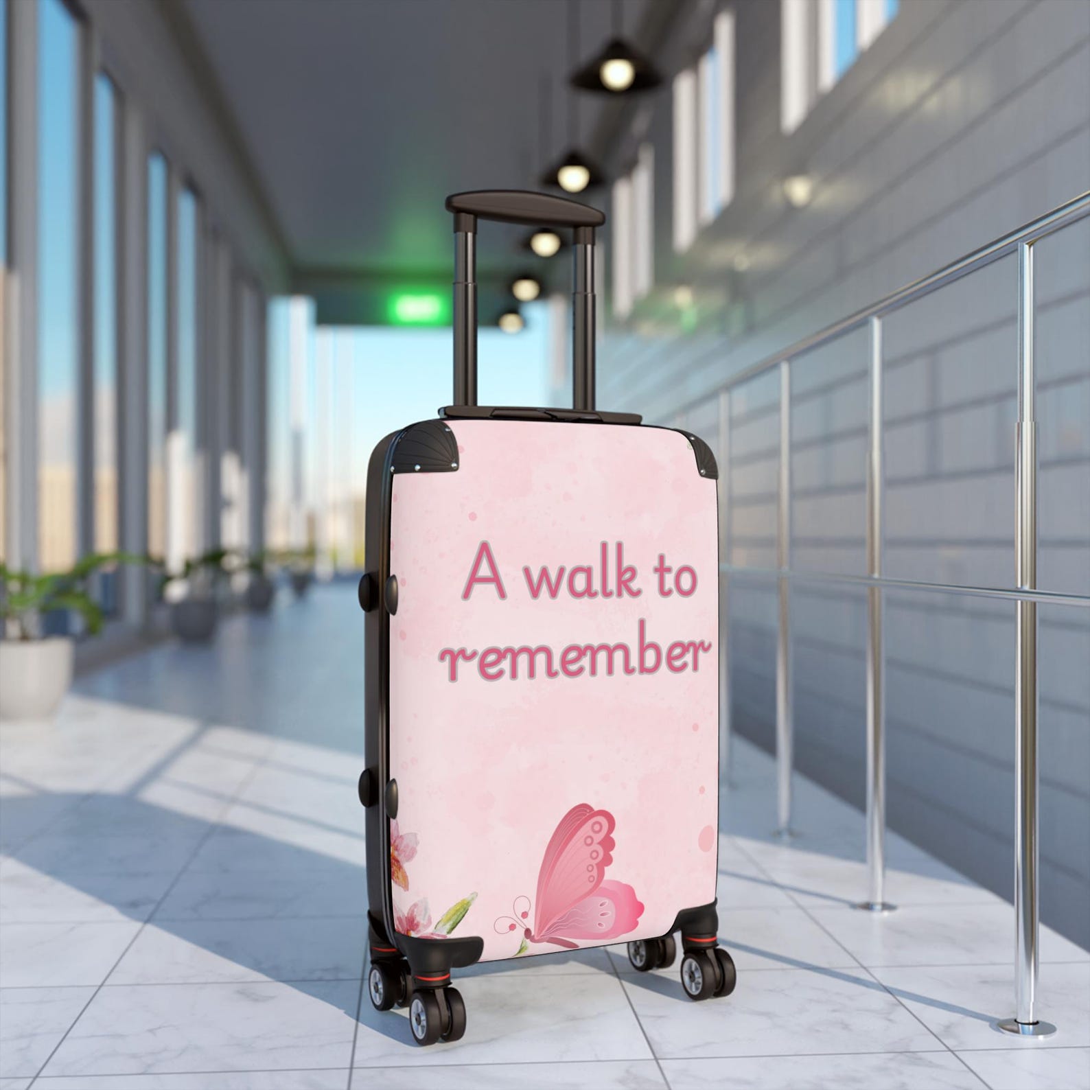 Butterfly Suitcase - A Walk to Remember, Stylish Travel Luggage ...