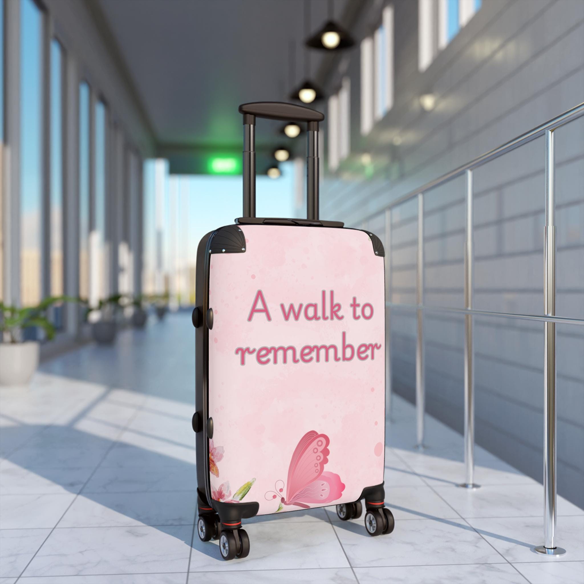 Butterfly Suitcase - A Walk to Remember, Stylish Travel Luggage ...