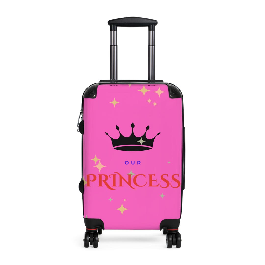 Princess Crown Luggage, Kids Travel Suitcase, Cute Carry-on Bag for ...