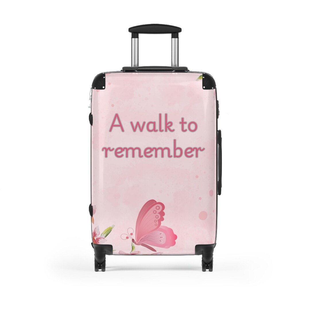 Butterfly Suitcase - A Walk to Remember, Stylish Travel Luggage ...