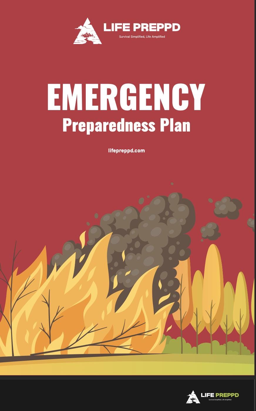Emergency Preparedness Plan Checklist - Etsy