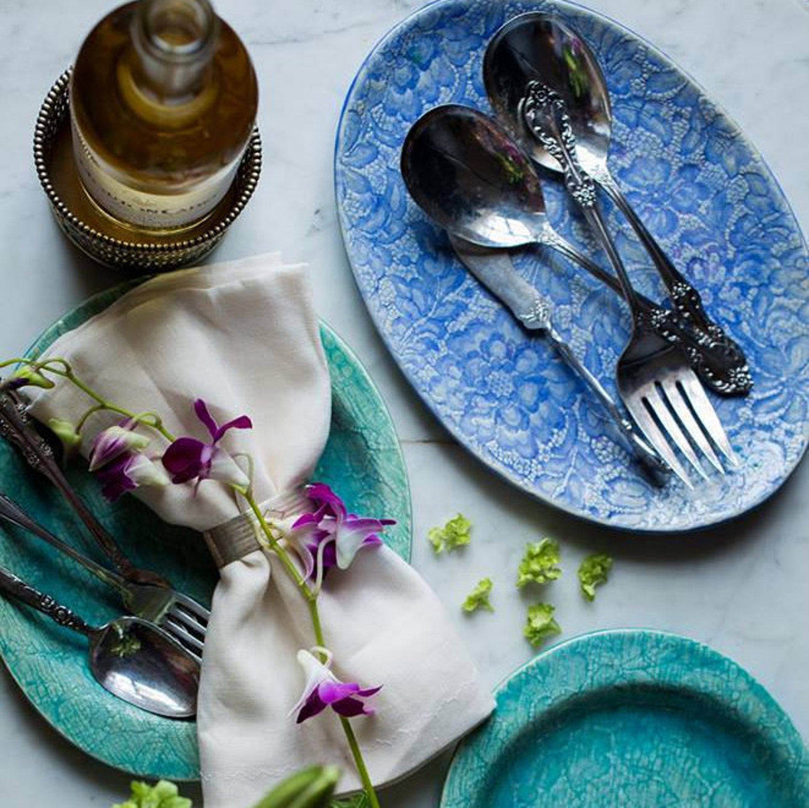 Lace Plates Six Colors Two Sizes to Choose From Lace Plates - Etsy