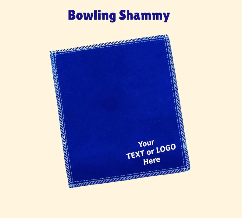 Custom Leather Bowling Shammy, Personalized Ball Cleaner, Grip Enhancer ...
