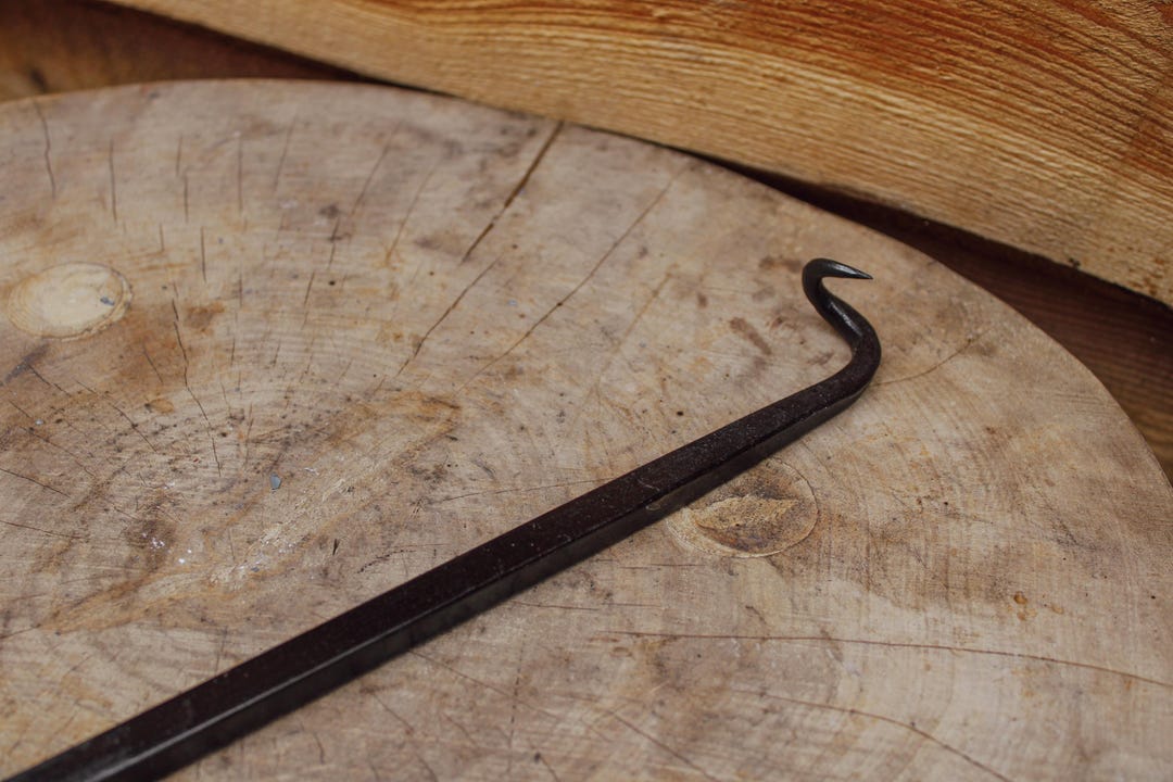 Steak Turner Grill Tool Hand-forged | Grill Skewer, Steak Flipper ...