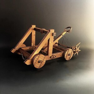 DIY Torsion Catapult Model - Etsy