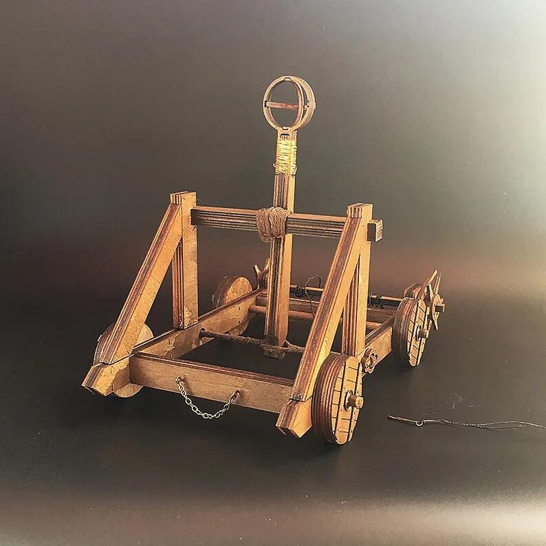 DIY Torsion Catapult Model - Etsy