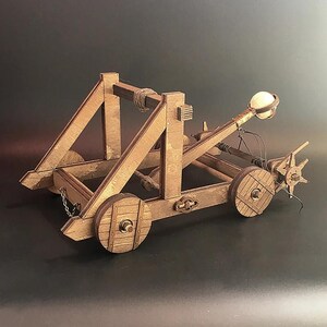 DIY Torsion Catapult Model - Etsy