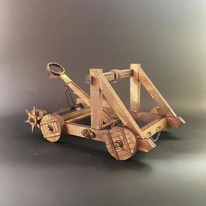 DIY Torsion Catapult Model - Etsy
