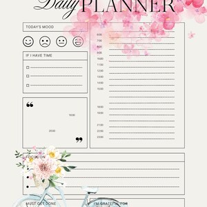 Daily Planner - Etsy