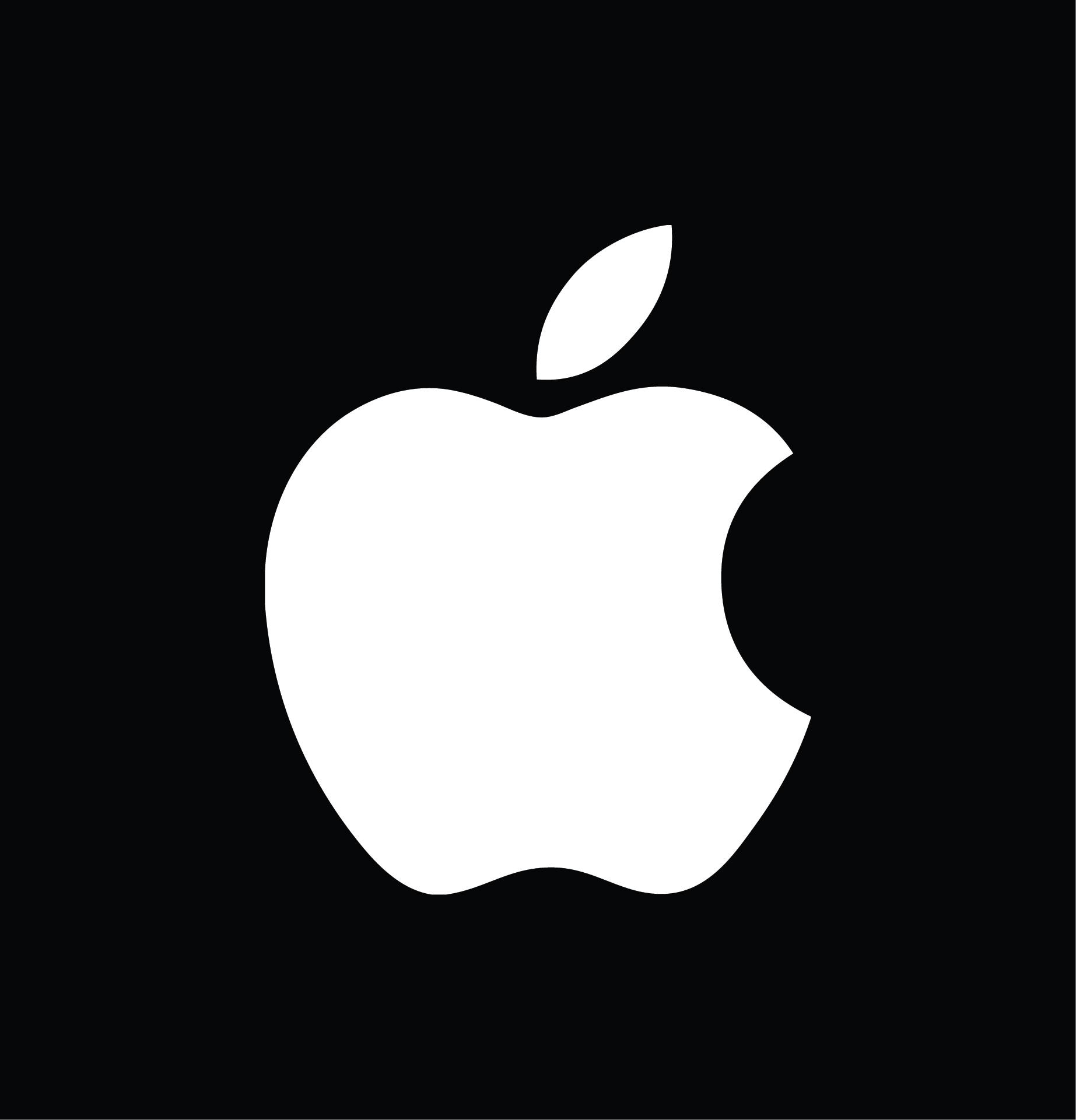 Apple Logo Vinyl Decals | Set of 9 Stickers, SVG, PNG (digital Download ...