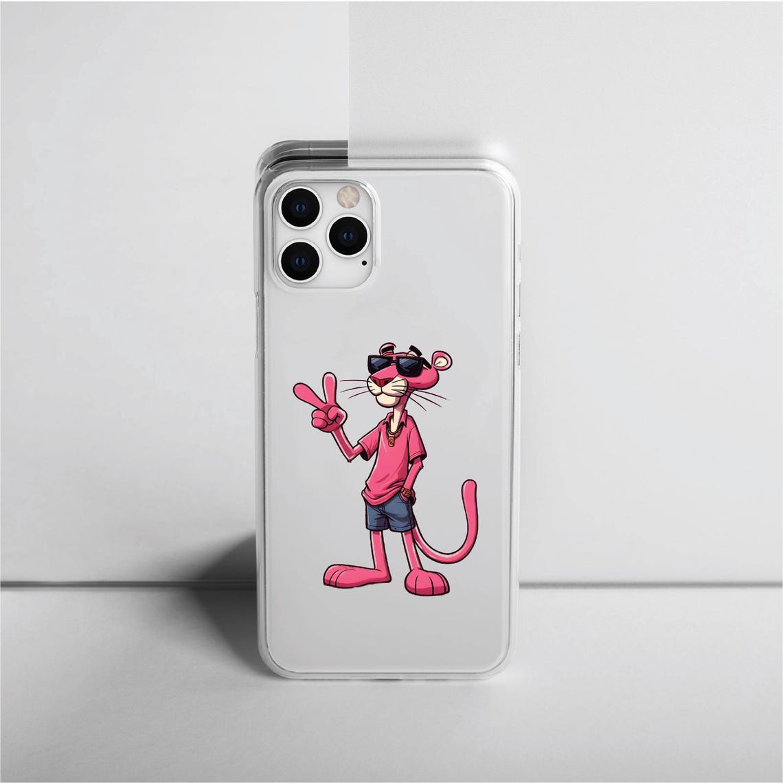 Hippie Pink Panther 3D Sublimation Design (PNG & SVG Digital Download ...