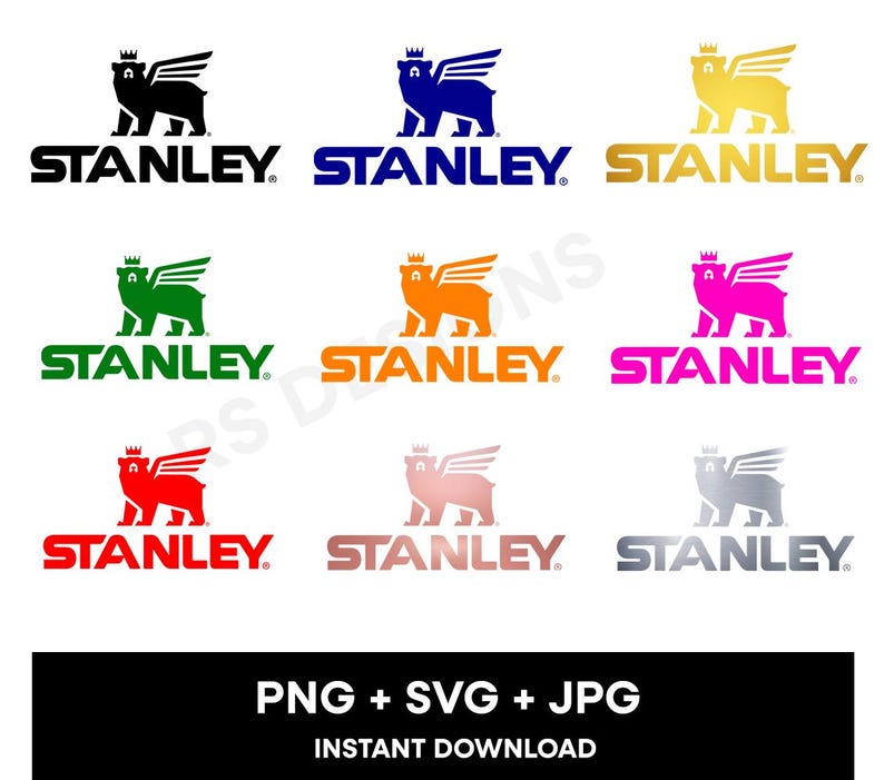 Stanley Cup SVG Decals: DIY Vinyl Stickers, T-shirt Graphics (digital ...