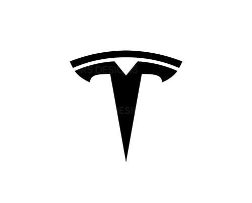 Tesla Logo Vinyl Decals Small Stickers for Car, Phone, and More Set of ...