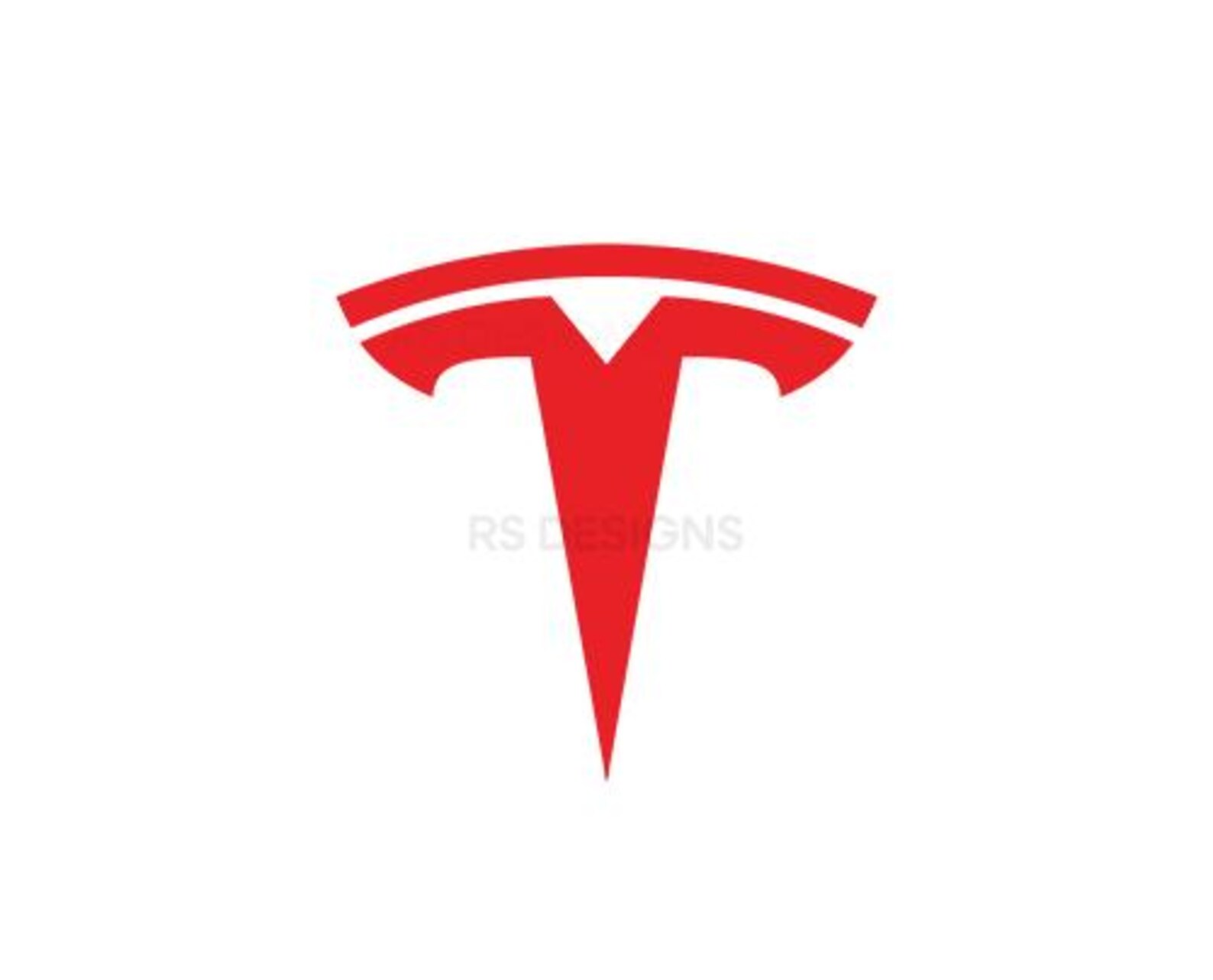 Tesla Logo Vinyl Decals Small Stickers for Car, Phone, and More Set of ...