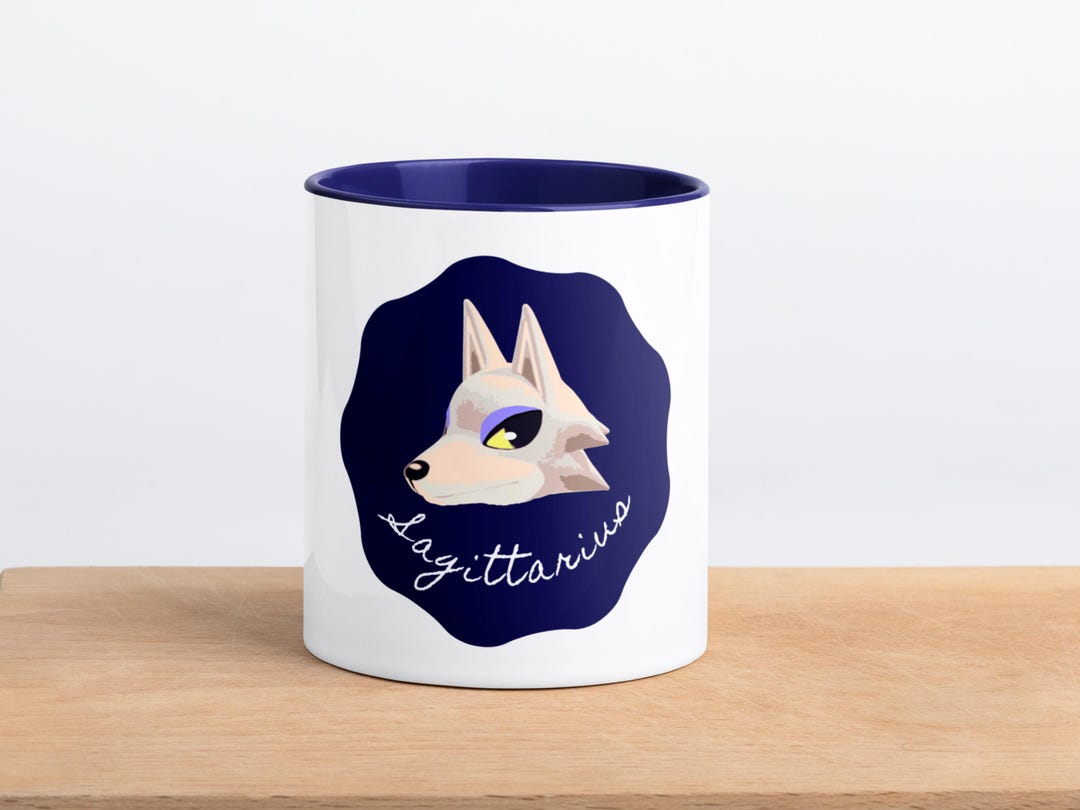 Sagittarius Zodiac Sign Mug, Original Fandom Art, Animal Crossing ...