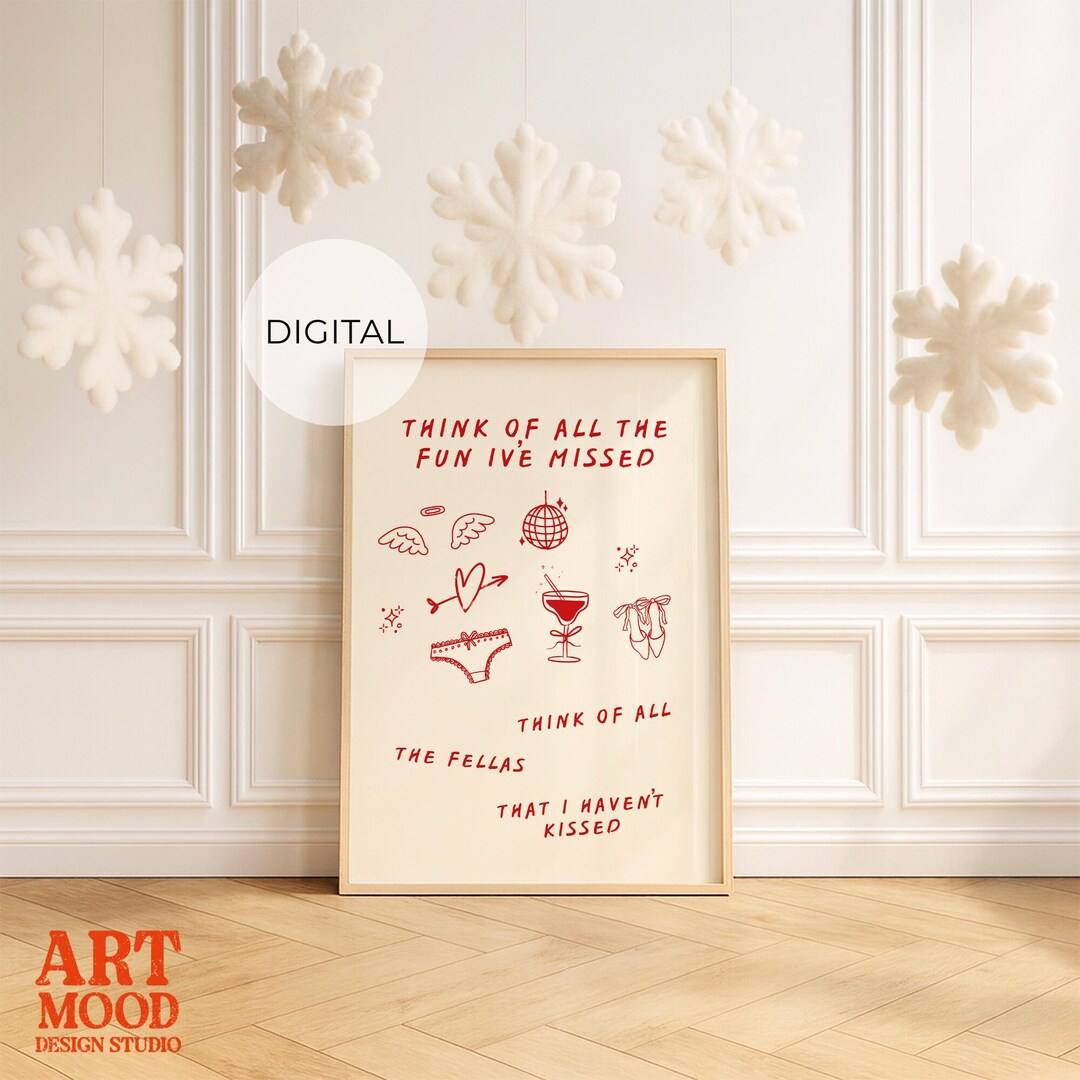 SANTA BABY FLIRTY Christmas Wall Art, Eartha Kitt Holiday, Christmas ...
