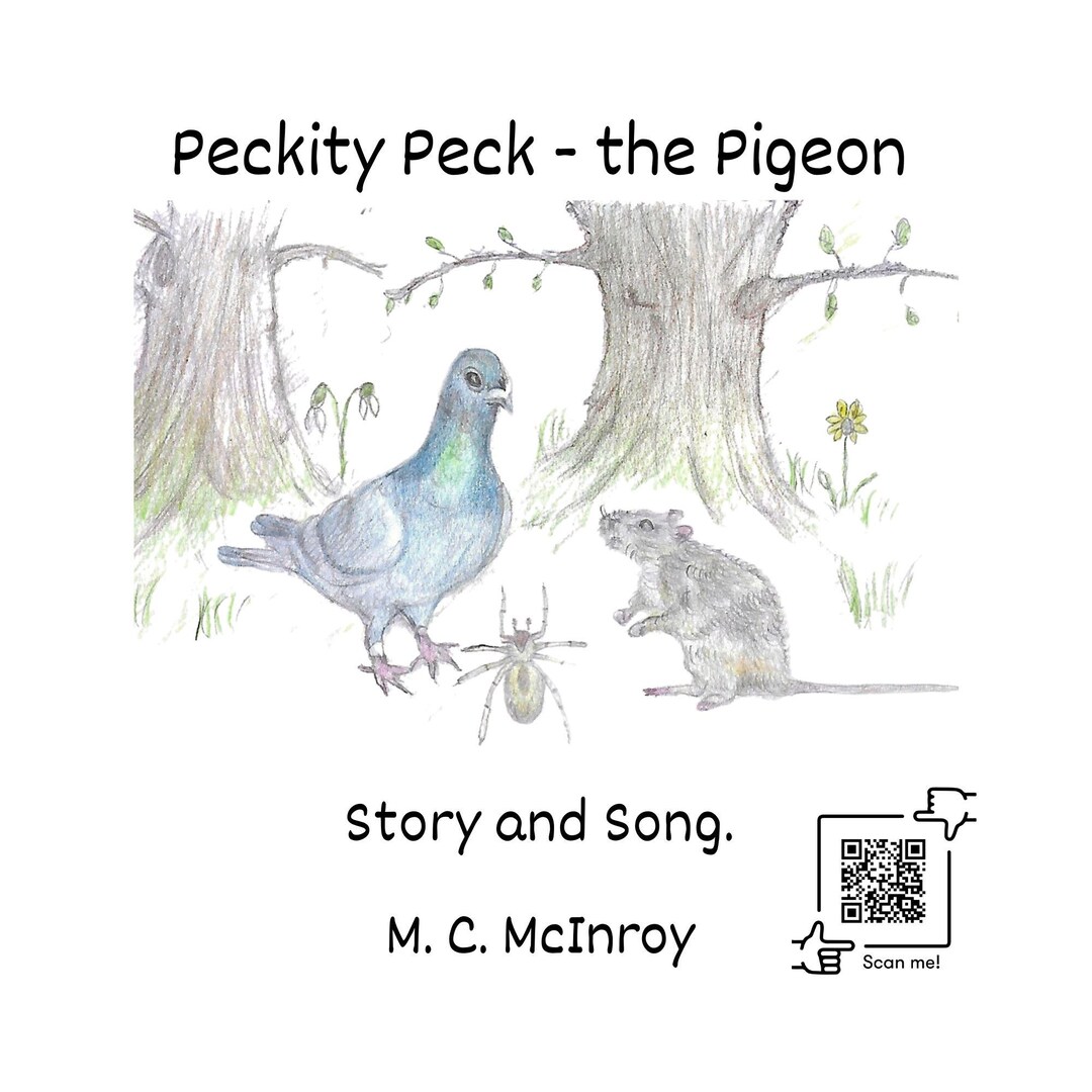 Children's Story Book With Downloadable Song and Pencil Sketches 8x8 ...