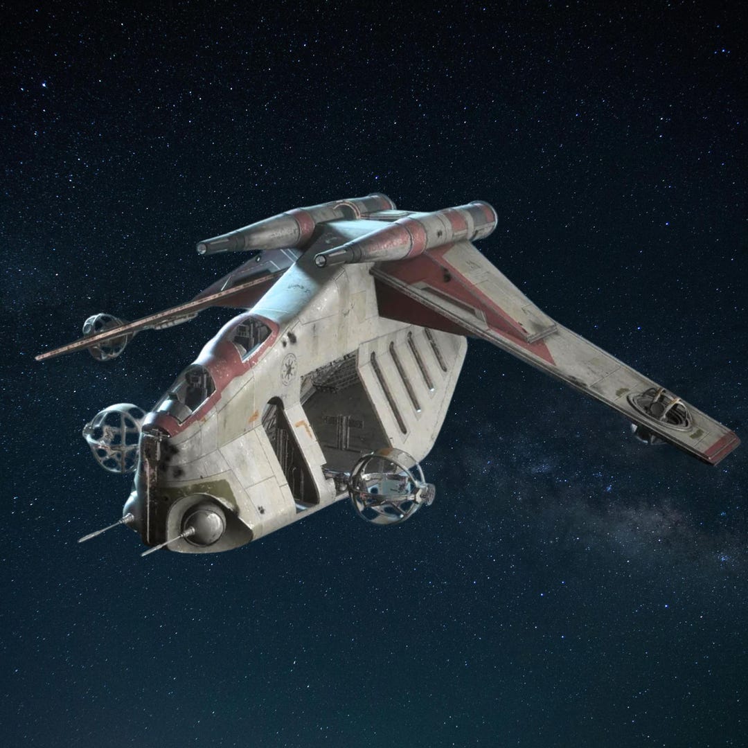 Star Wars Laat-i Gunship 3D Model Print Files - Etsy