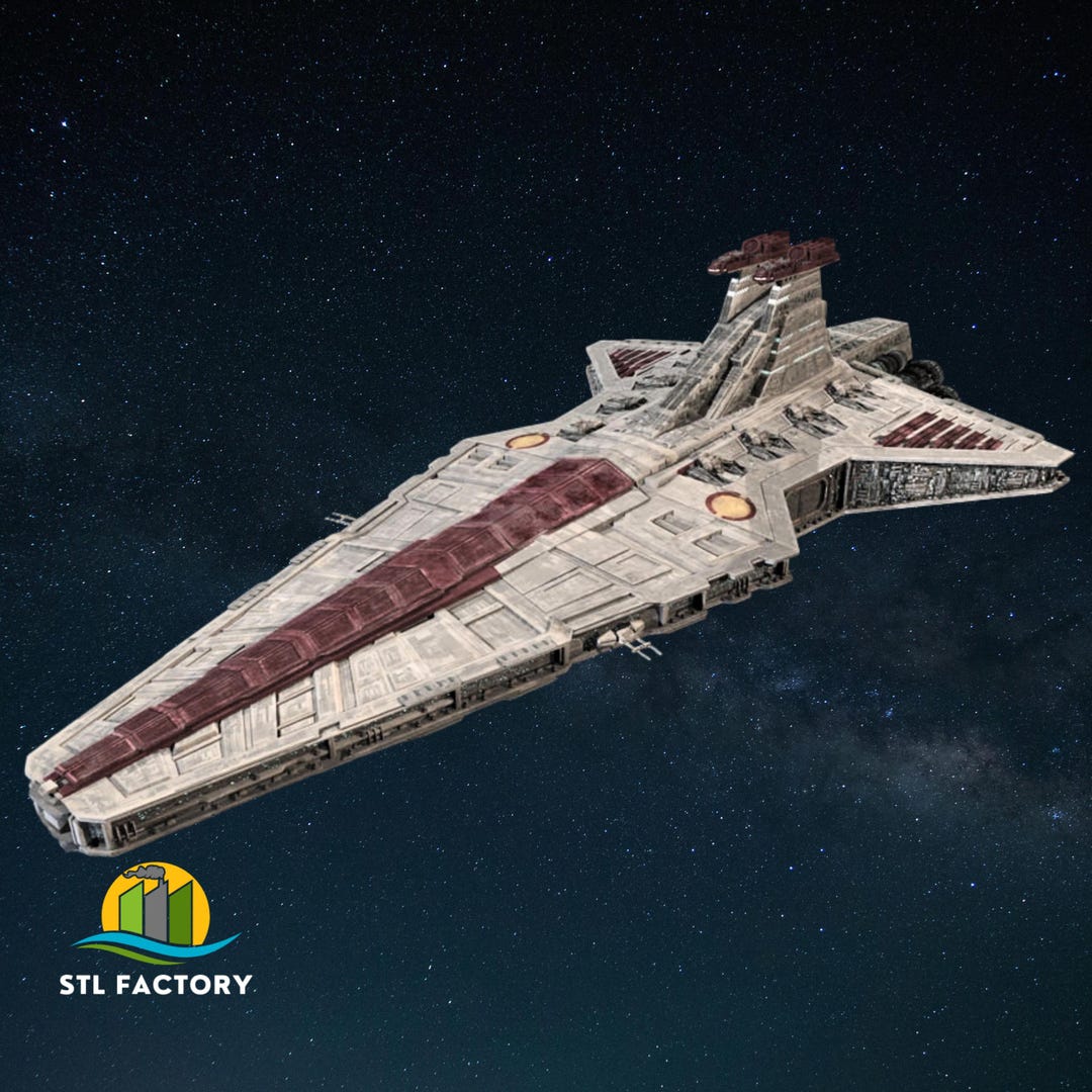 Star Wars Venator Class Star Destroyer 3D Model Print Files - Etsy