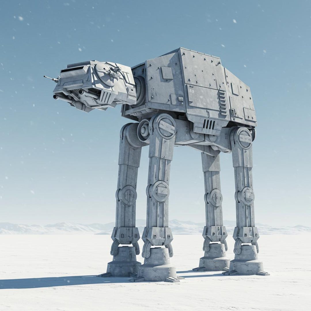 Star Wars - AT AT Walker 3D Model Print Files - Etsy