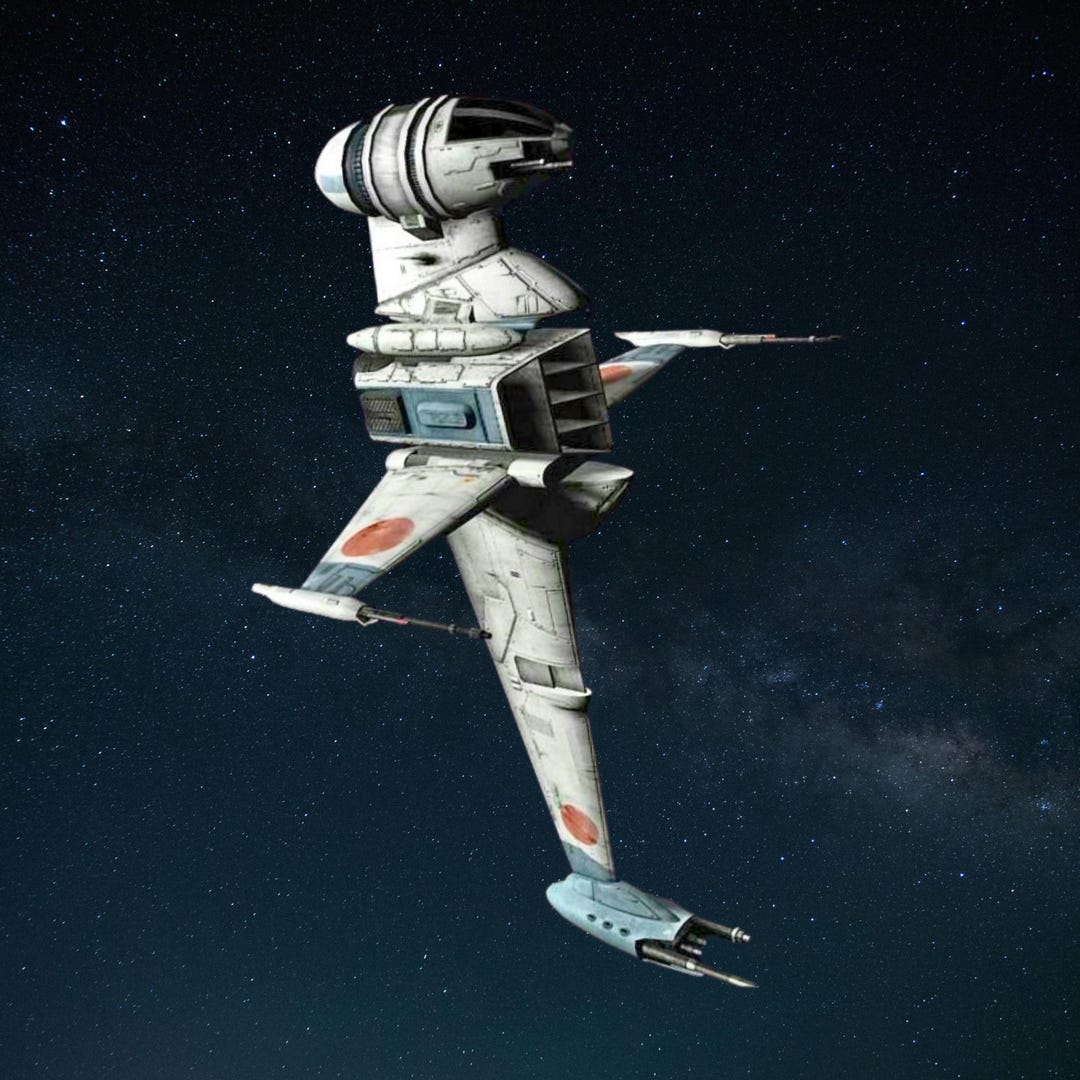 Star Wars B-wing Starfighter 3D Model Print Files - Etsy